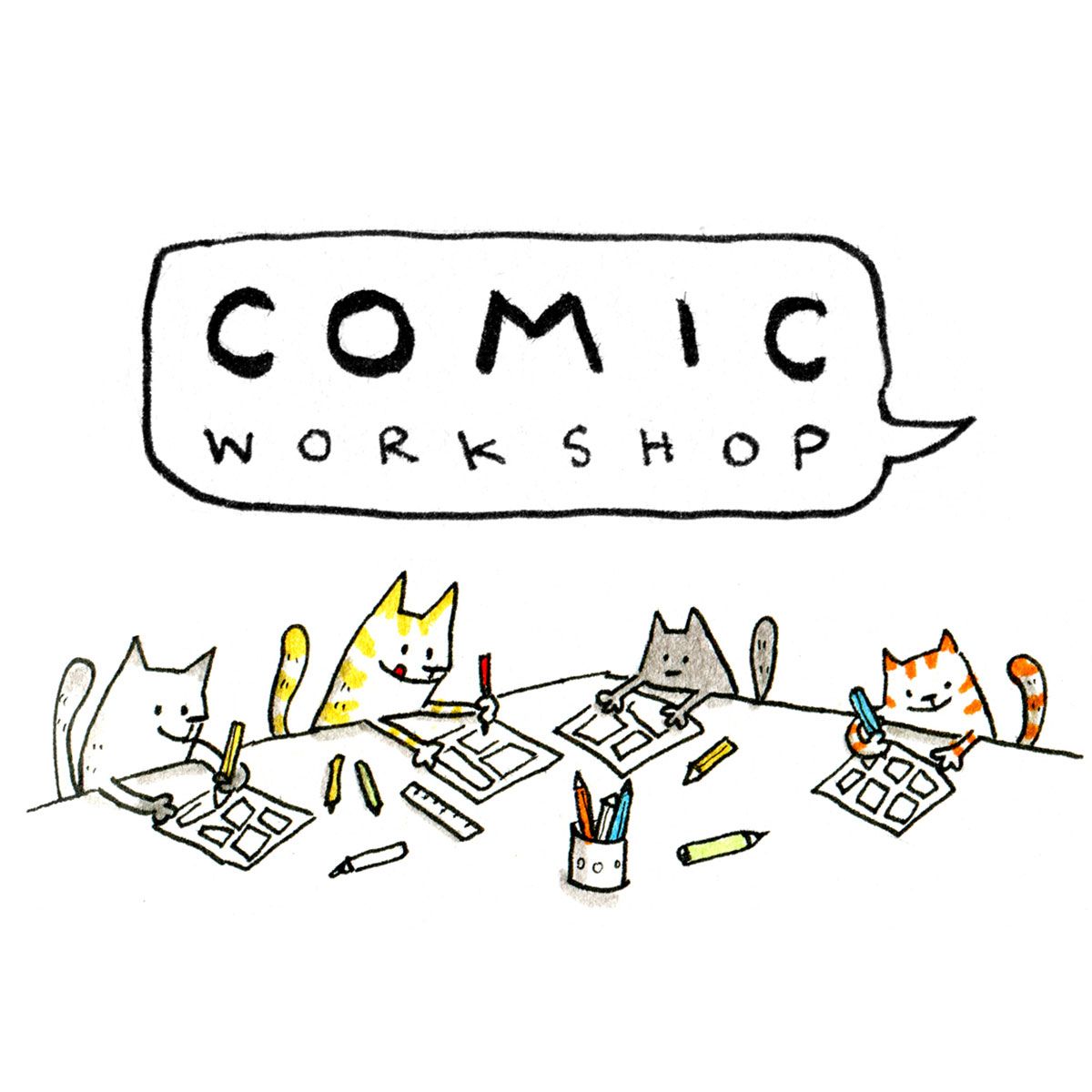 Comic-Workshop für Neugierige – FULLY BOOKED